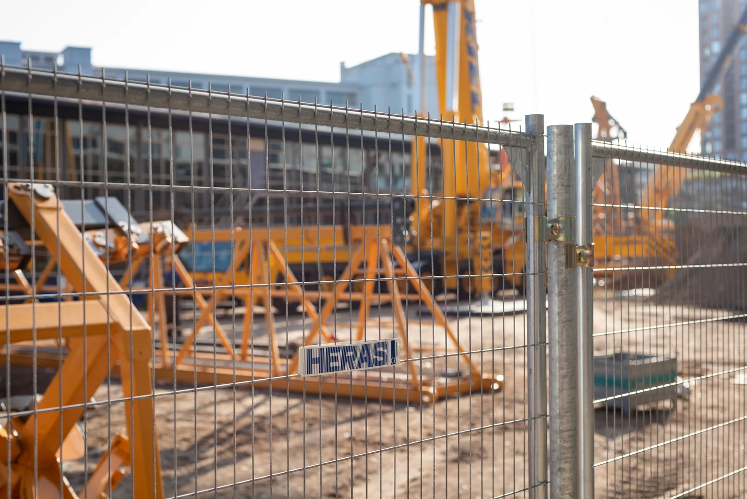 Now Stocking & Installing Heras Fencing - South Coast Fencing